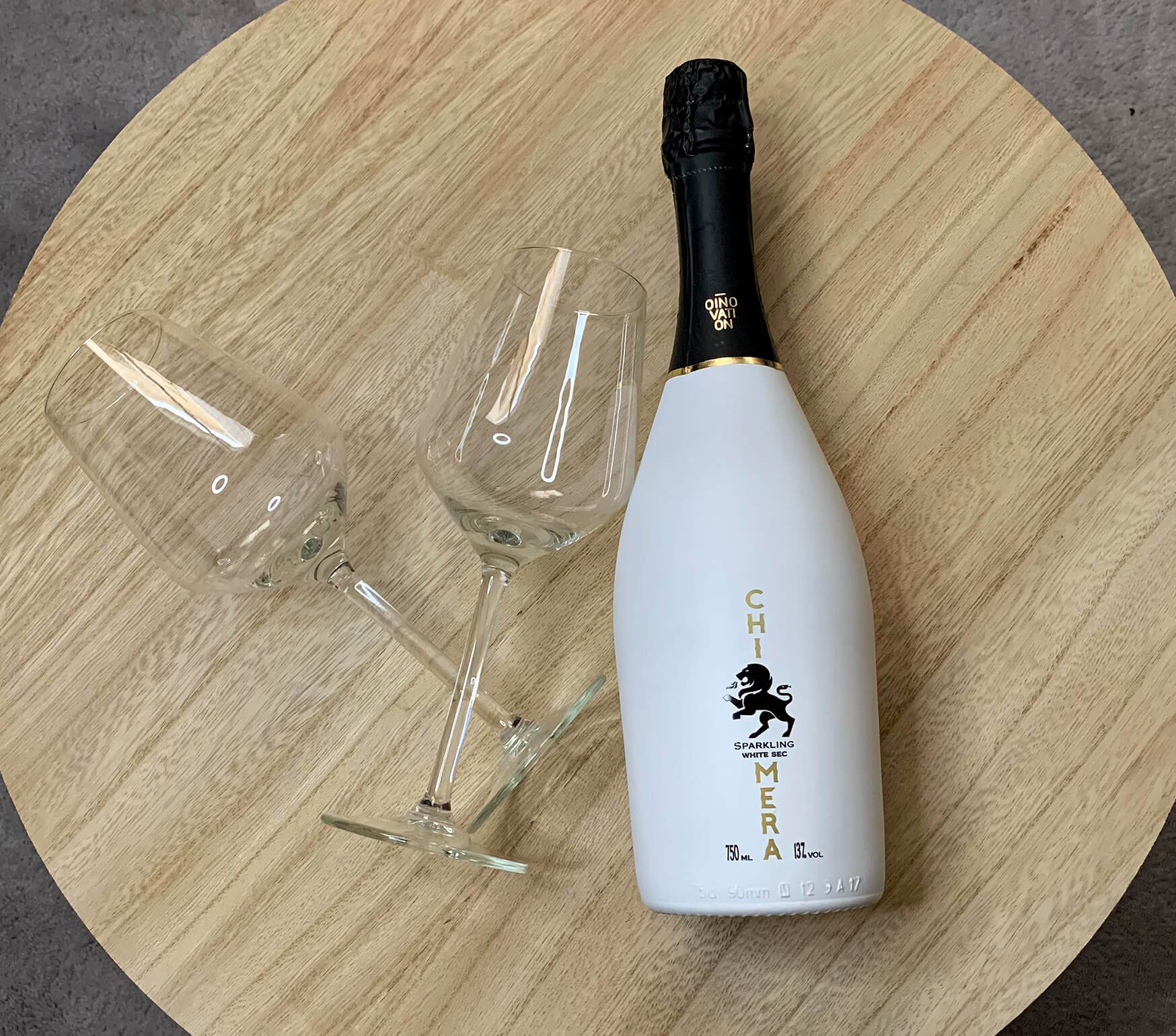 CHIMERA – Saffron infused Sparkling & Still Wines